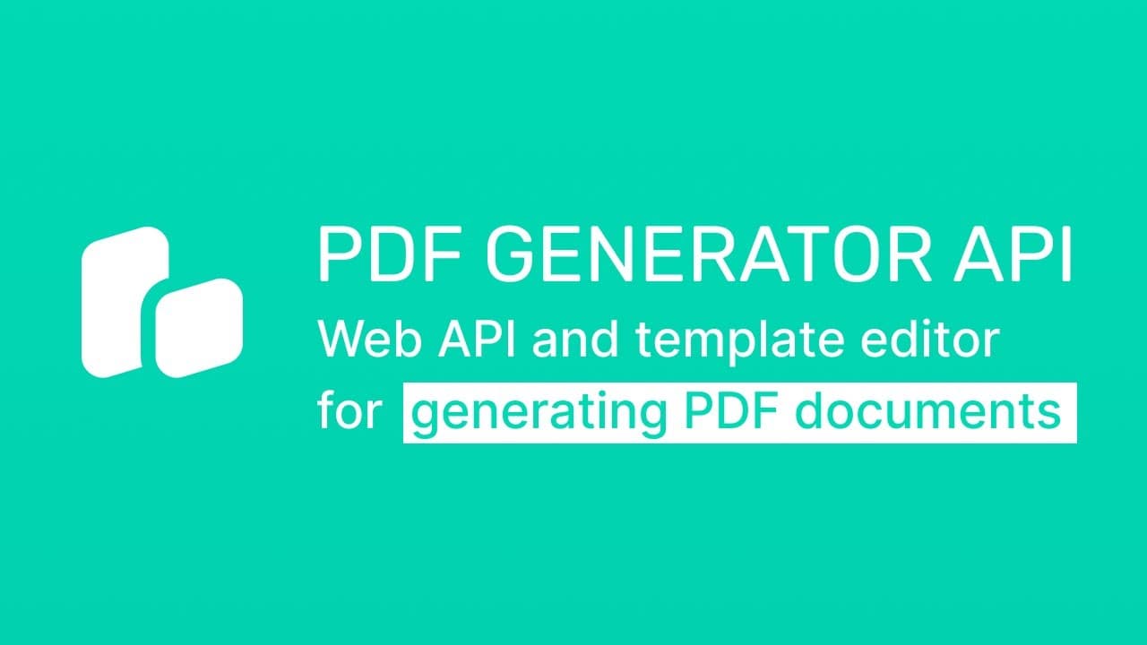 Create PDF documents from your Xano backend | PDF Generator API